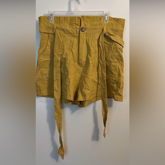 SHEIN | Shorts | Paper Bag Belted Shein Shorts Nwot | Poshmark